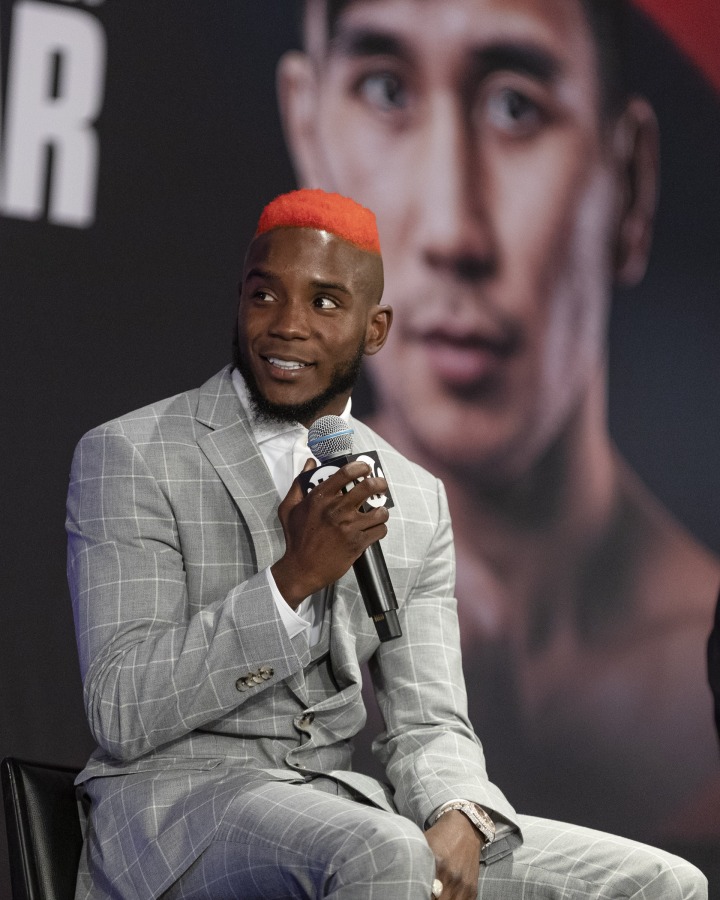 Chris Colbert vs. Tugstsogt Nyambayar Final Press Conference Quotes And ...