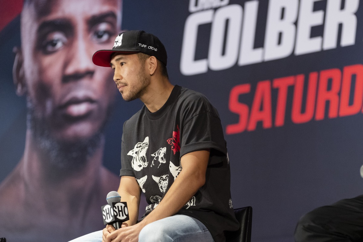 Chris Colbert vs. Tugstsogt Nyambayar Final Press Conference Quotes And ...